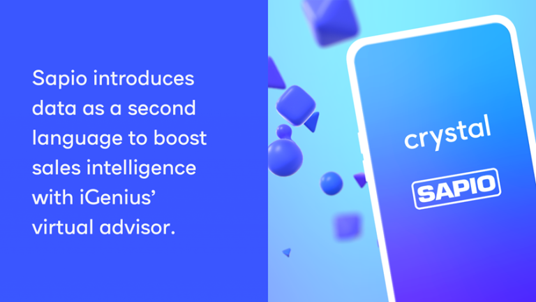 Sapio introduces data as a second language to boost sales intelligence ...